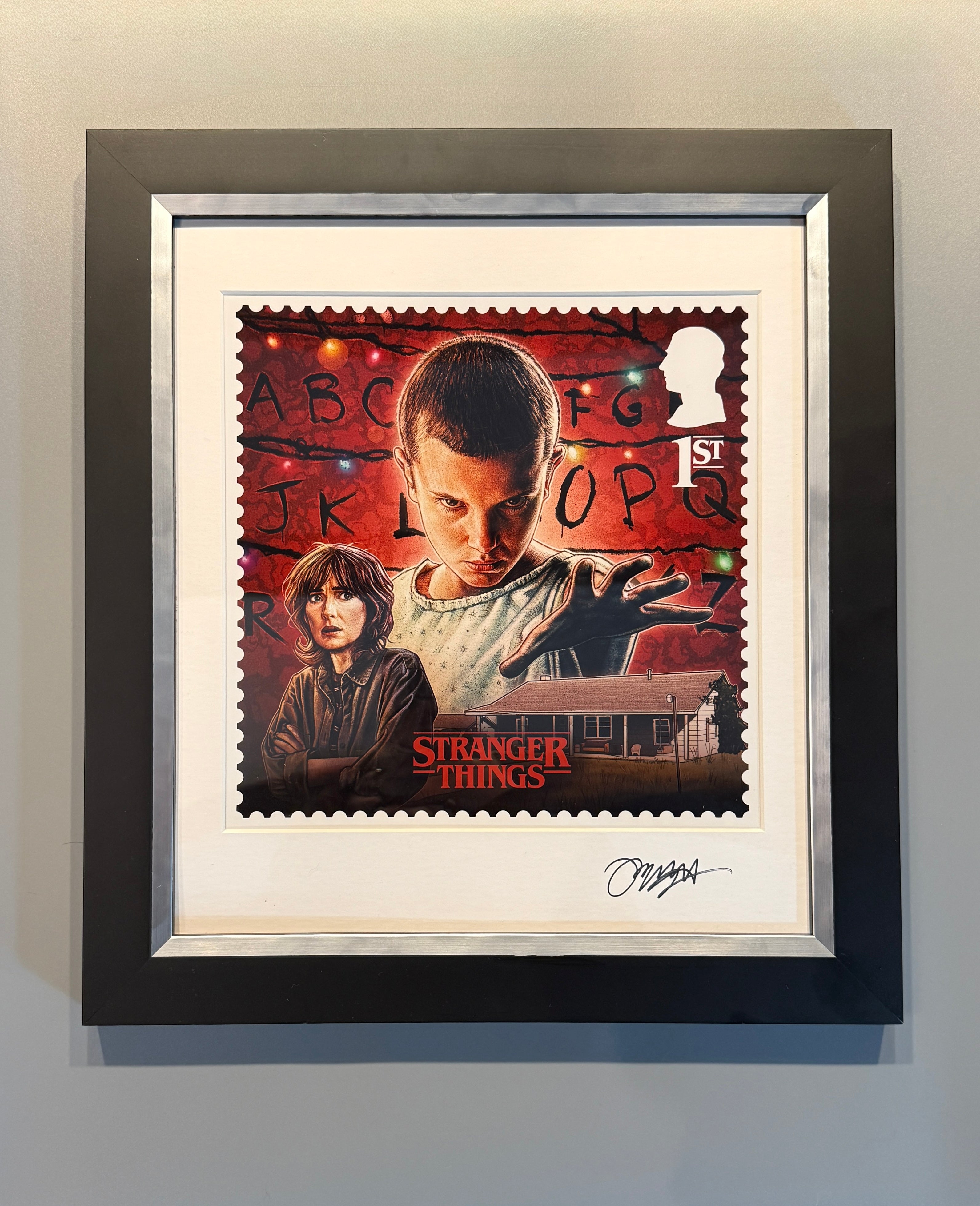 Stranger Things. Print Once edición limitada, nº55 de 150. Firma Kyle ...